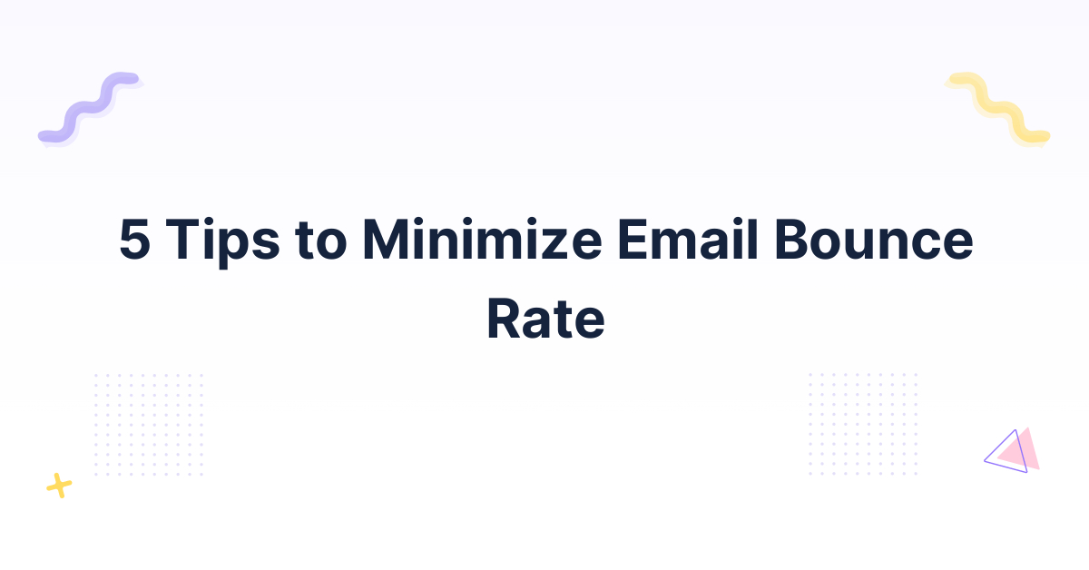 5 Tips to Minimize Email Bounce Rate | InTarget