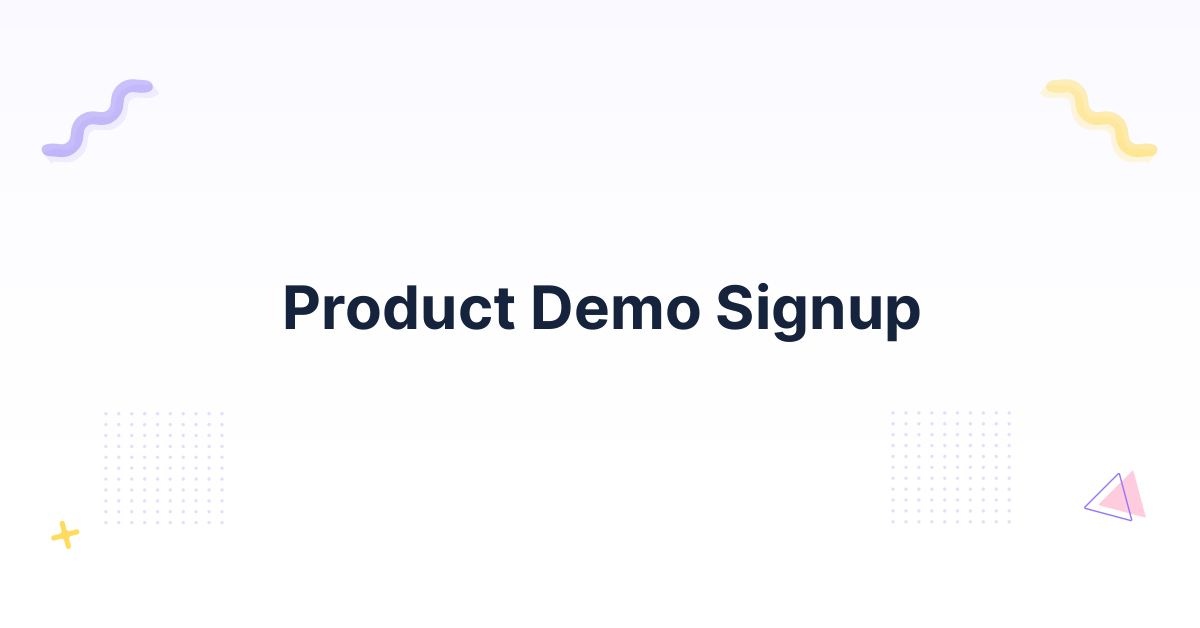 Product Demo Signup | InTarget